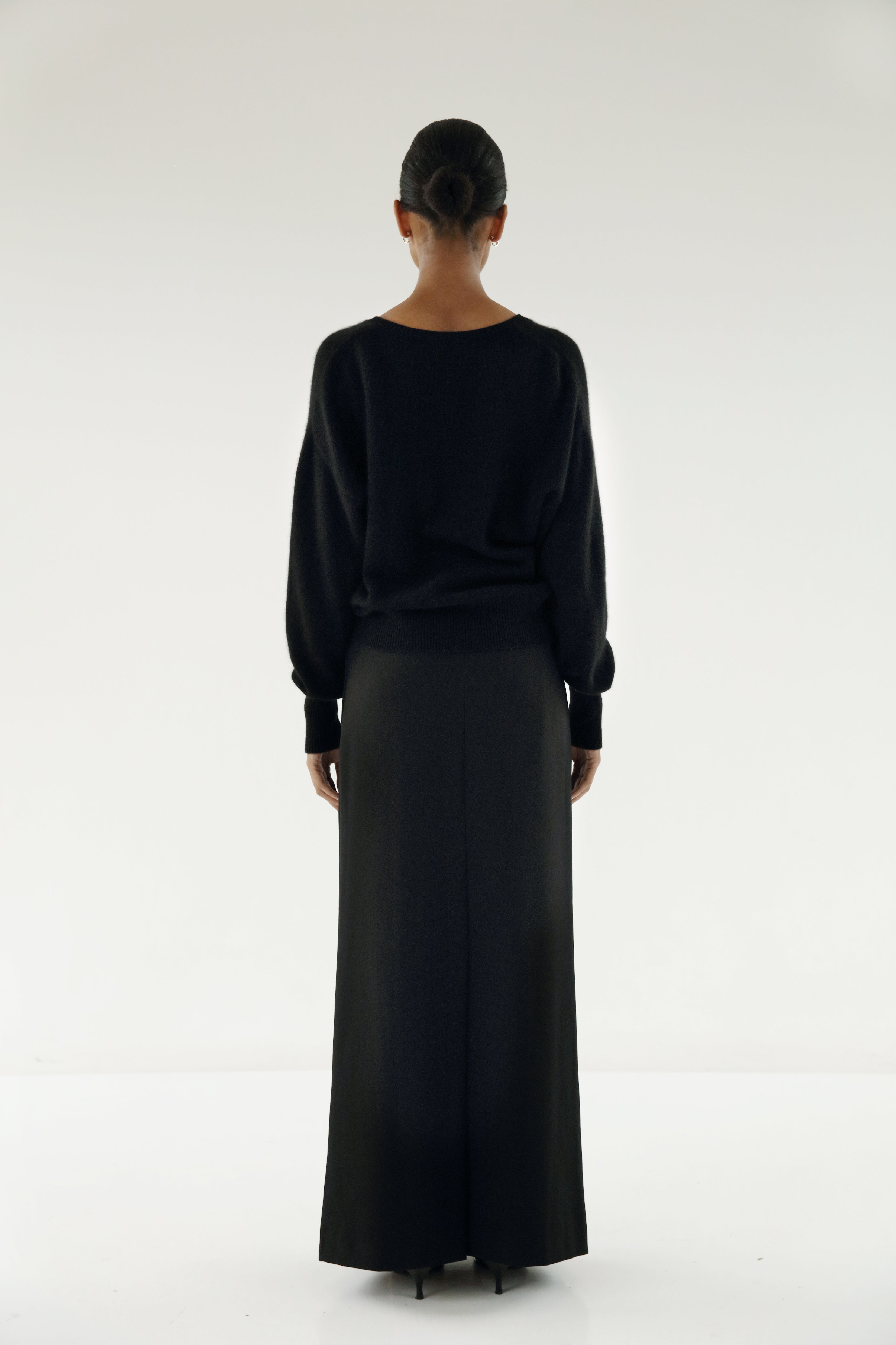 Coco Cardigan, black – ALMADA LABEL
