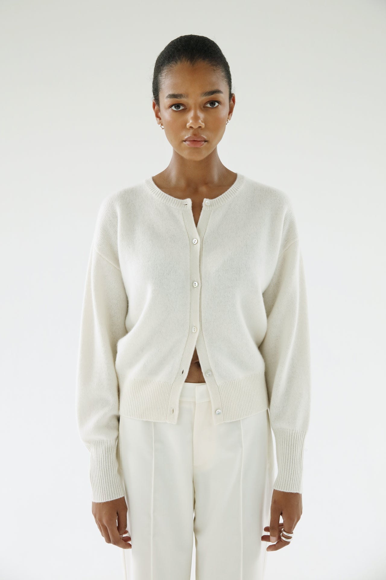 Coco Cardigan, cream – ALMADA LABEL