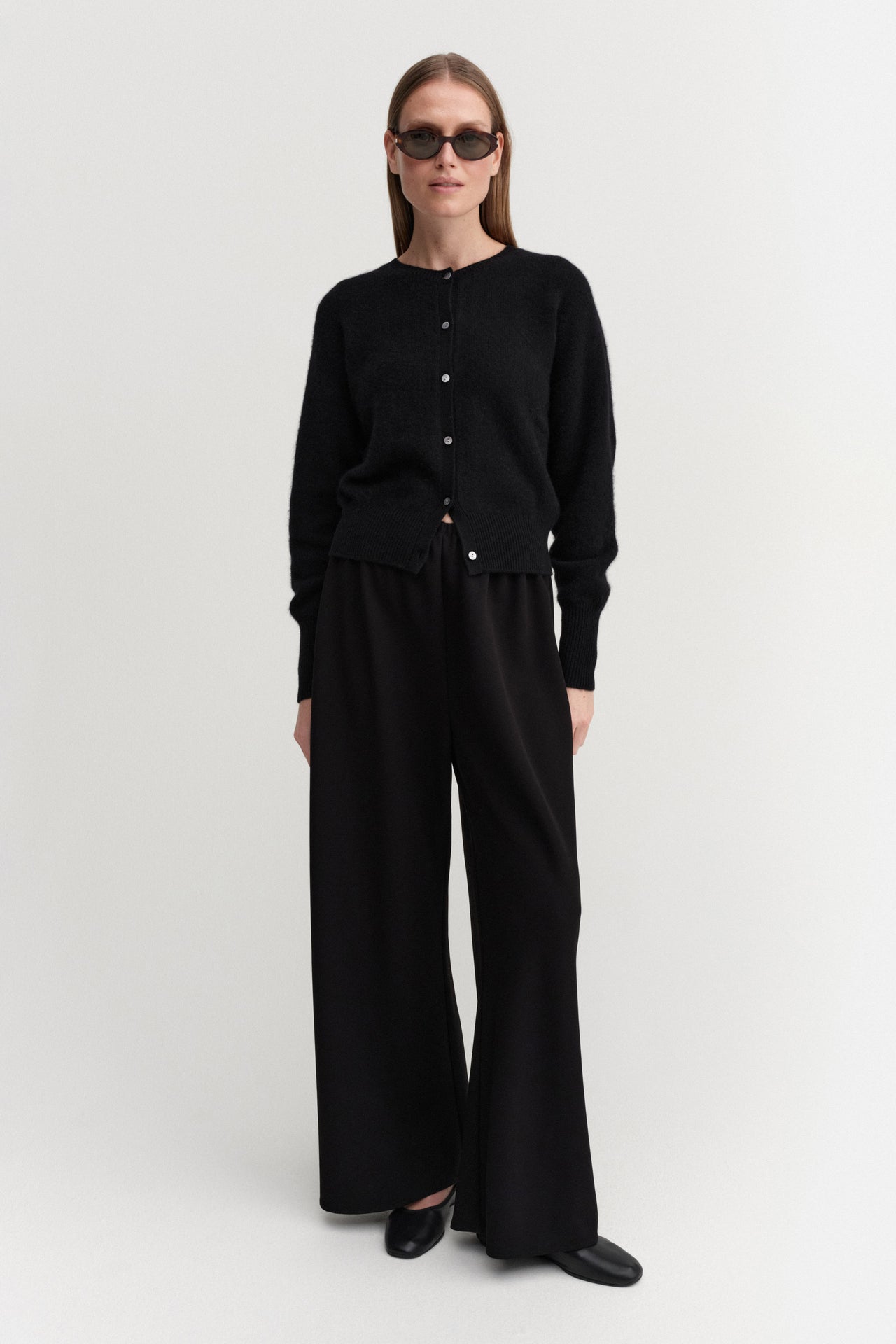 Coco Cardigan, black – ALMADA LABEL