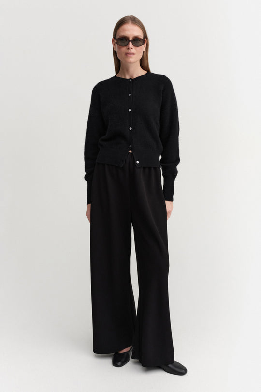 Coco Cardigan, black – ALMADA LABEL