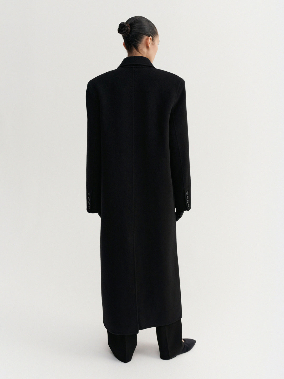 Deja Doublé Coat, black – ALMADA LABEL