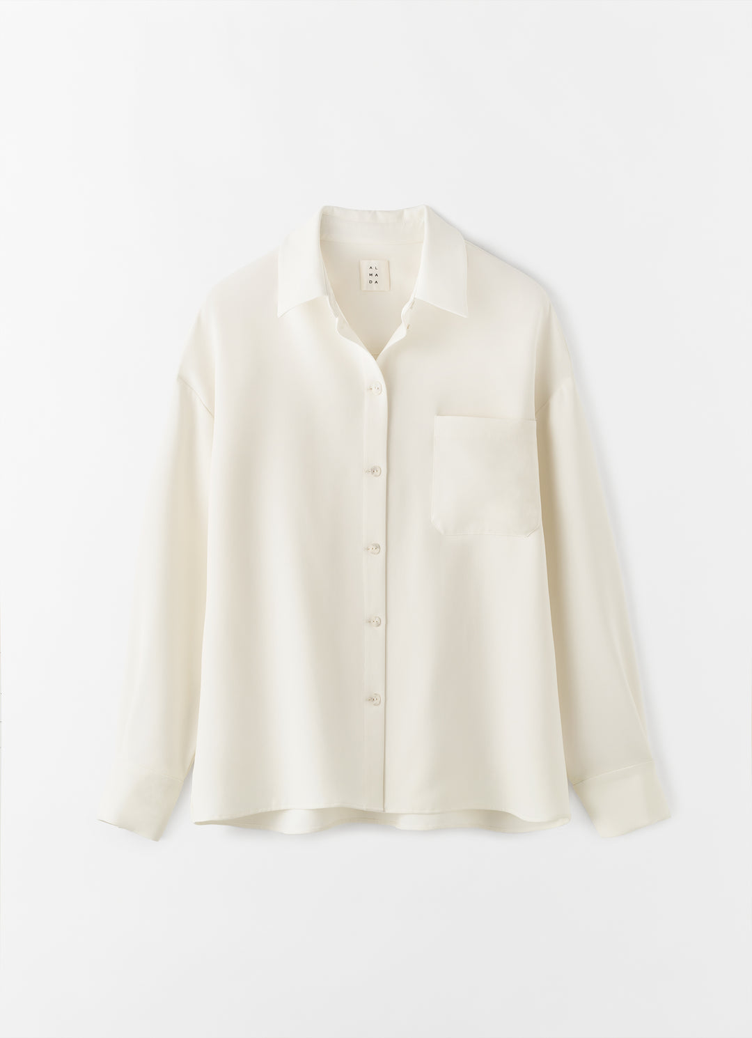 Finn Crepe Shirt, cream – ALMADA LABEL