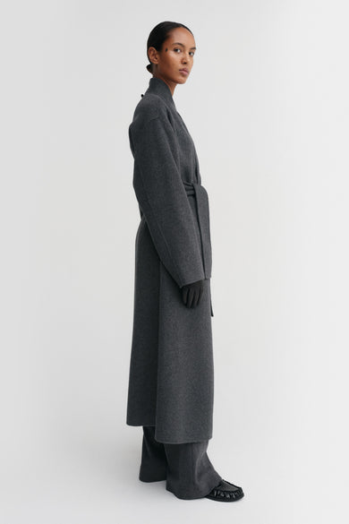 Mara Doublé Coat, dark grey – ALMADA LABEL