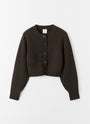 Zozo Cardigan, chocolate – ALMADA LABEL