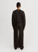 Zozo Cardigan, chocolate – ALMADA LABEL